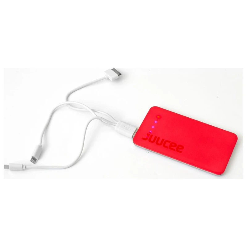 Bitmore Juucee 5000mAh Portable Battery (Red) | Sportpursuit.com