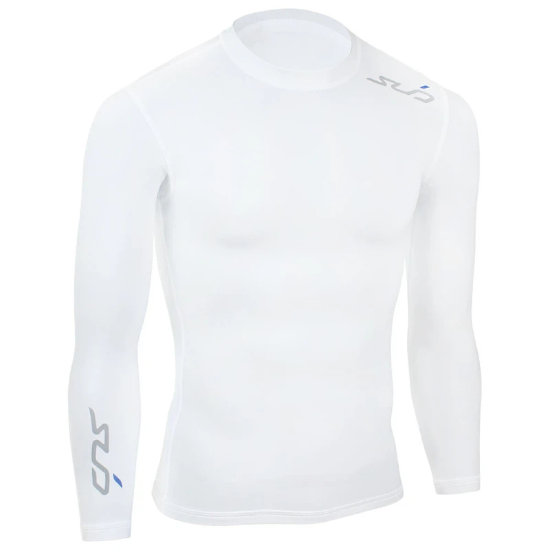 Sub Sports Cold Long Sleeve Compression Top (White) | Sportpursuit.com