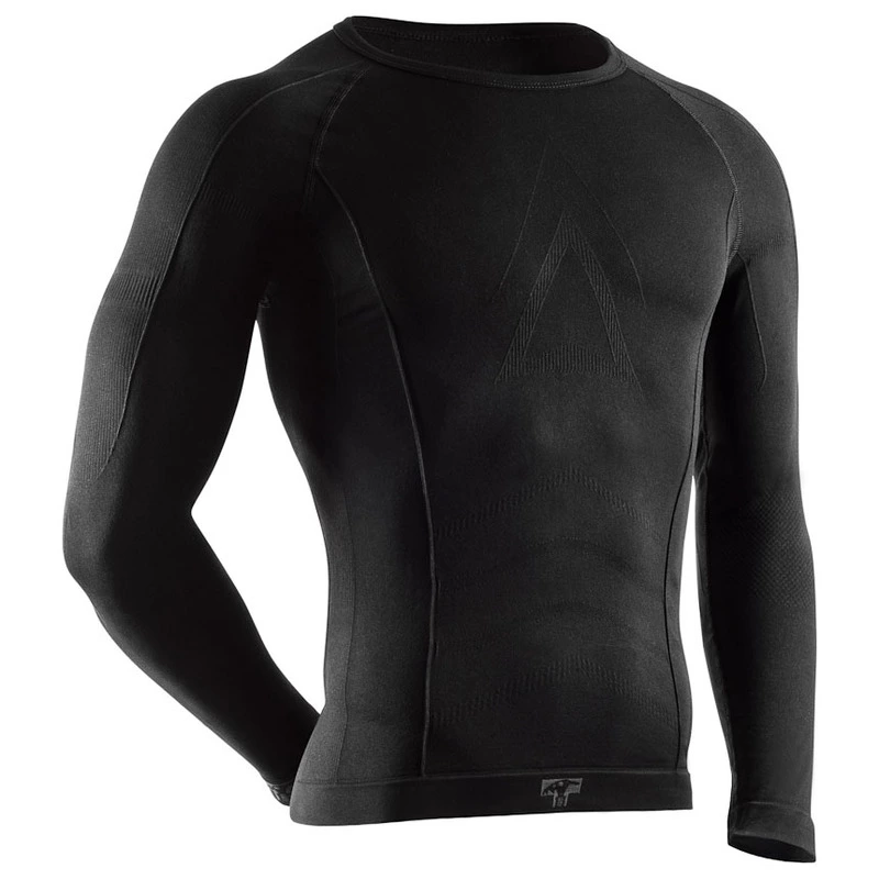 Tervel Mens Comfortline Long Sleeve Top (Black) | Sportpursuit.com