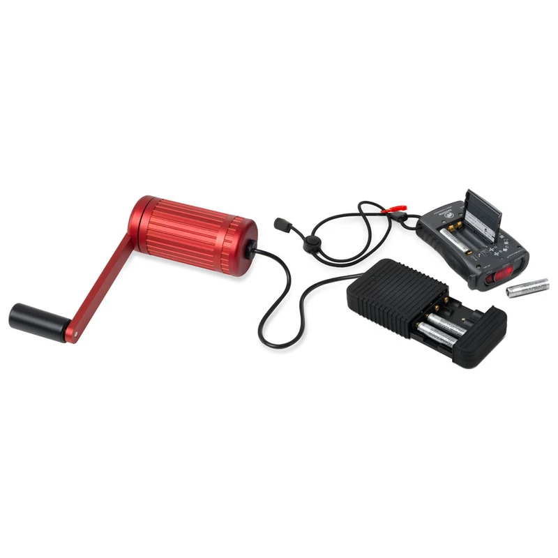 Power Traveller Crank Monkey Battery Charger (Red) | Sportpursuit.com