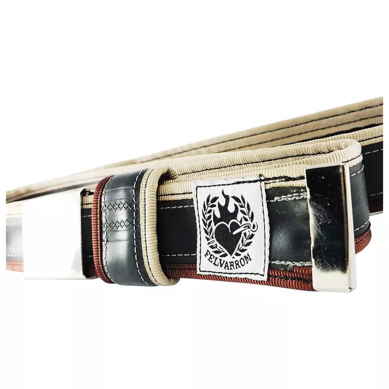 Felvarrom Inner Tube Belt (Light Brown/Dark Brown) | Sportpursuit.com