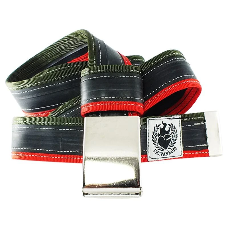 Felvarrom Inner Tube Belt (Dark Green/Bourdon) | Sportpursuit.com