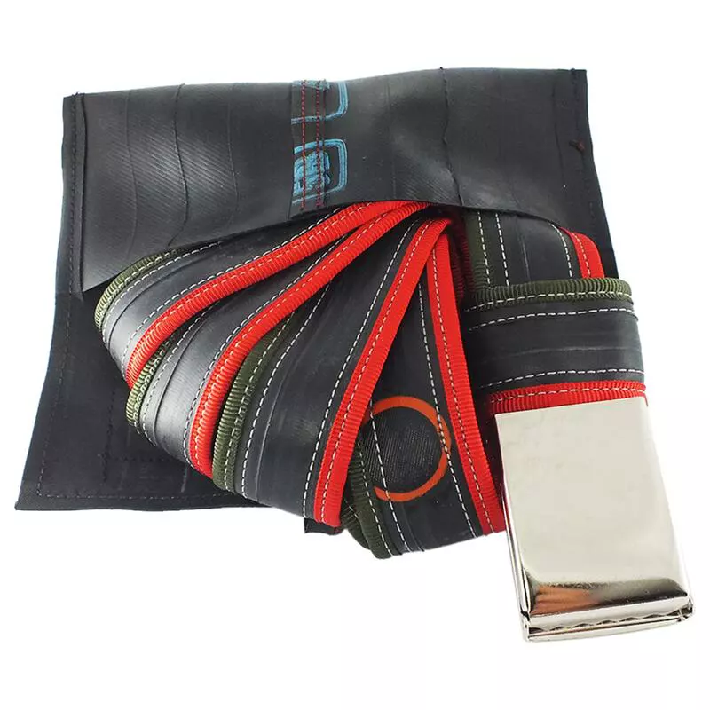Felvarrom Inner Tube Belt (Dark Green/Bourdon) | Sportpursuit.com
