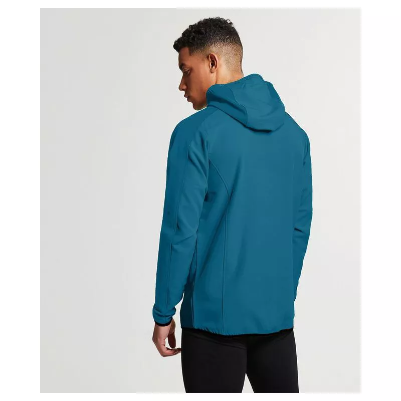Dare2B Mens Creed Softshell Jacket (Kingfisher Blue/Ash) | Sportpursui