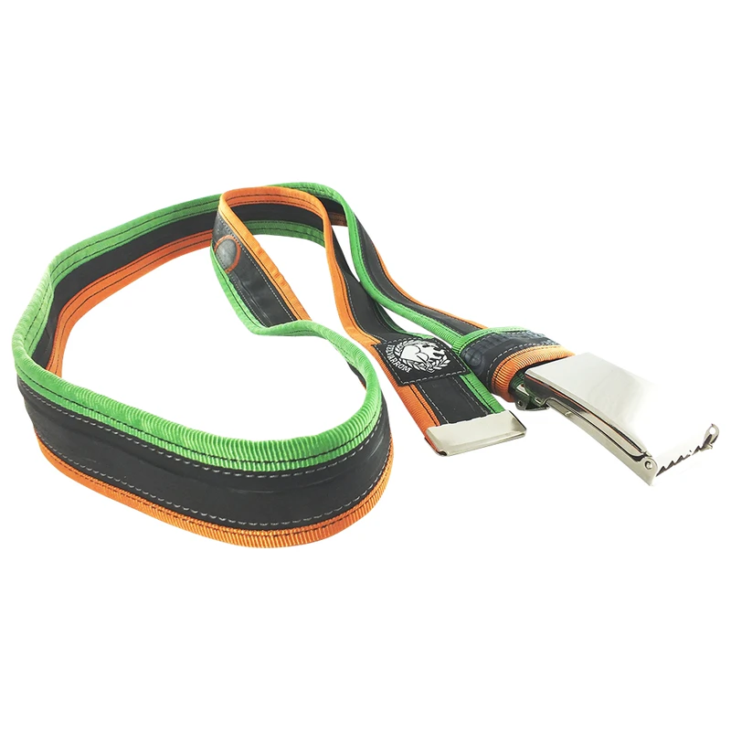 Felvarrom Inner Tube Belt (Apple Green/Orange) | Sportpursuit.com