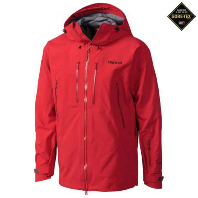 Marmot Mens Alpinist GTX Jacket (Team Red) | Sportpursuit.com