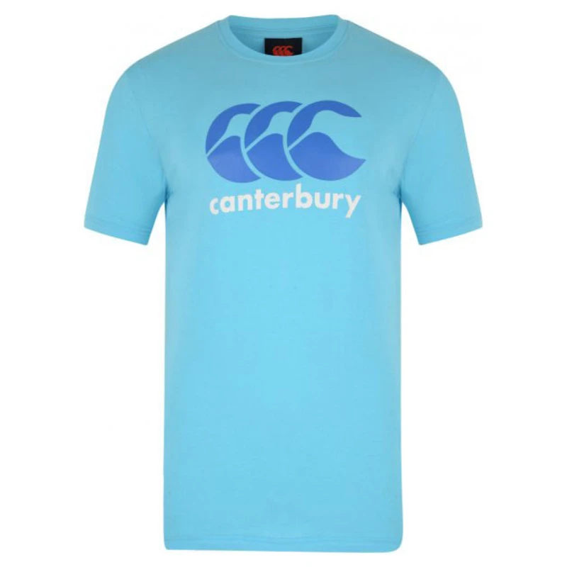 Canterbury Mens CCC Logo T-Shirt (Light Blue) | Sportpursuit.com