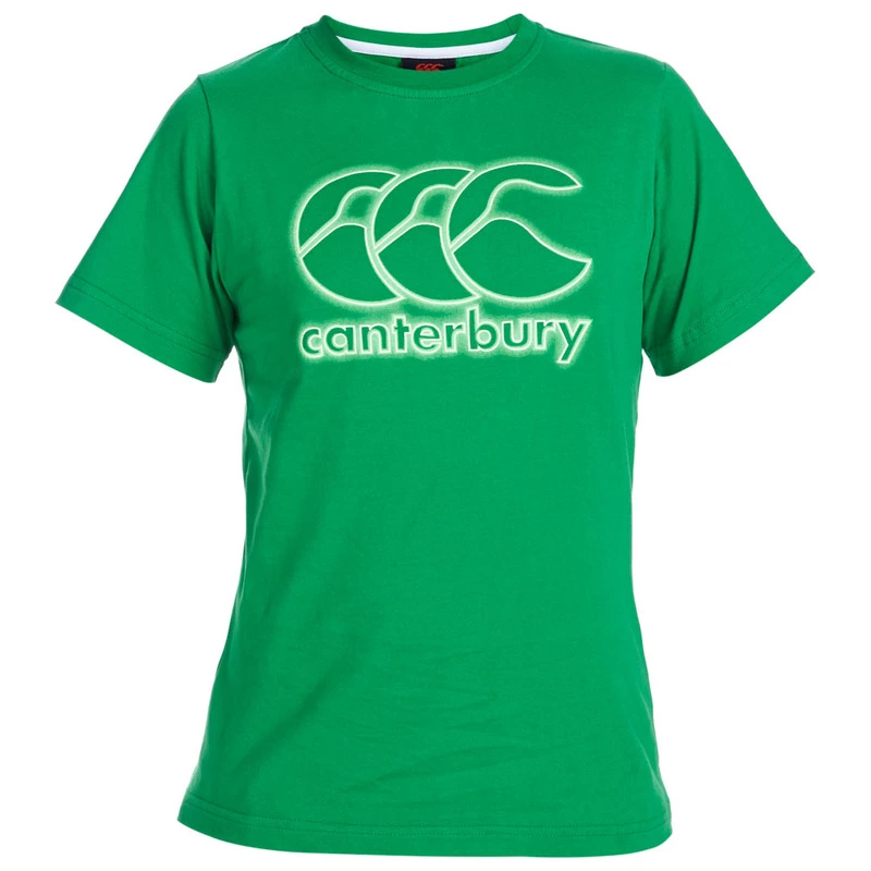 Canterbury Kids Glow CCC T-Shirt (Green) | Sportpursuit.com