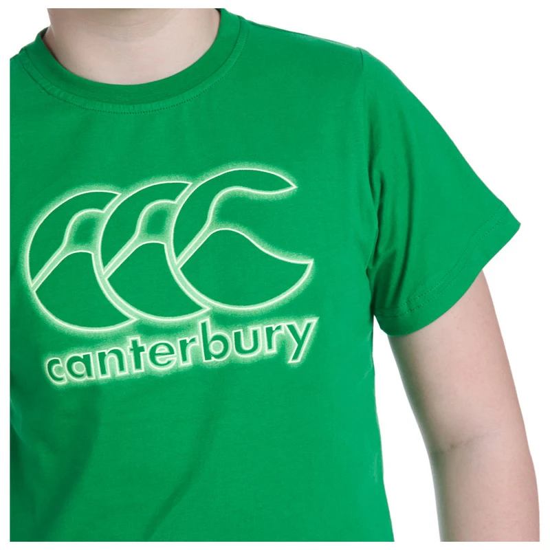 Canterbury Kids Glow CCC T-Shirt (Green) | Sportpursuit.com