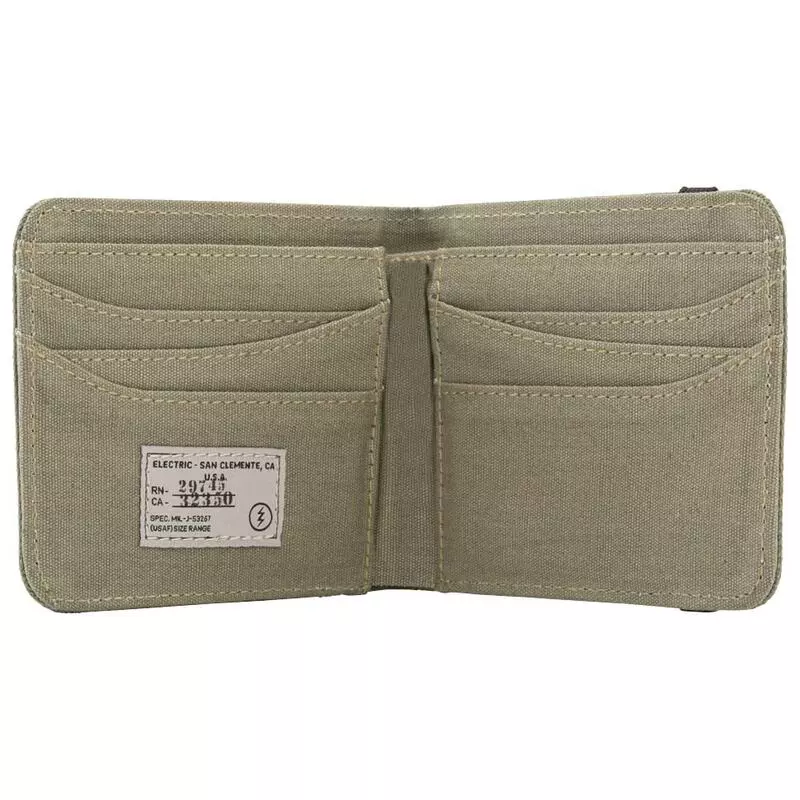 Electric Visual Mens Zulu II Wallet (Olive) | Sportpursuit.com
