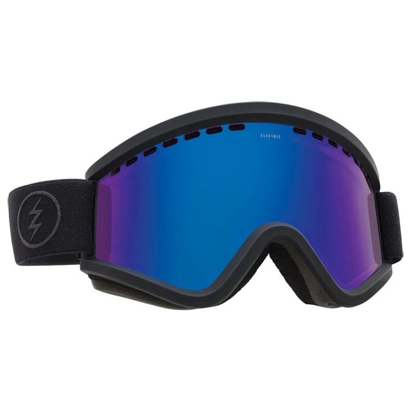 Electric Visual EGV Goggles (Matte Black/Brose/Blue Chrome) | Sportpur