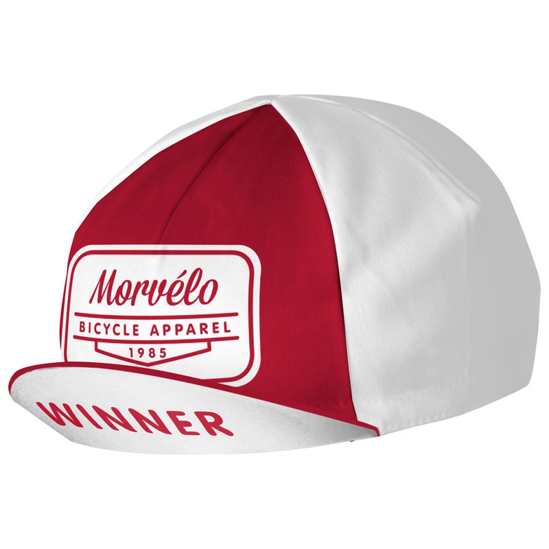 Morvelo Eighty Five Cycle Cap (Red/White) | Sportpursuit.com