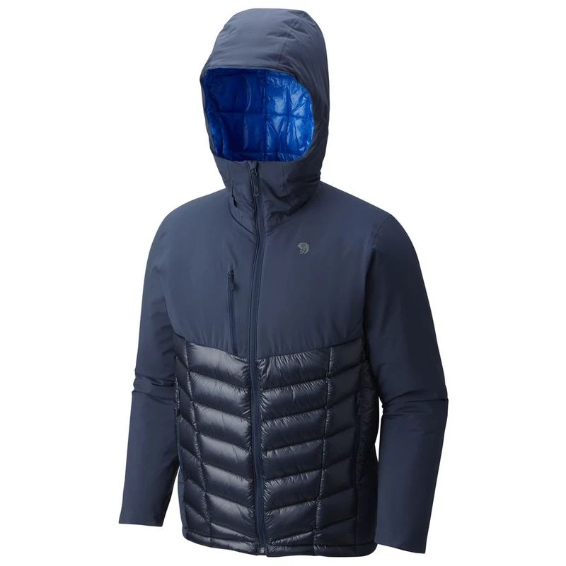 Mountain Hardwear Mens Supercharger Down Jacket (Zinc) | Sportpursuit.