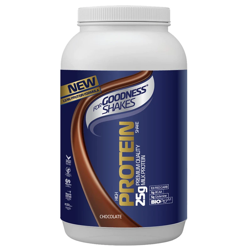 For Goodness Shakes Protein Powder Tub (1.22kg - Chocolate) | Sportpur