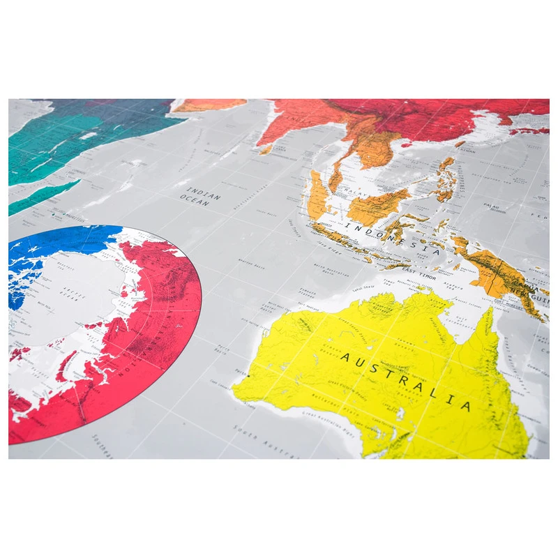 The Future Mapping Company Magnetic Huge Future Map v.3 World Map (196