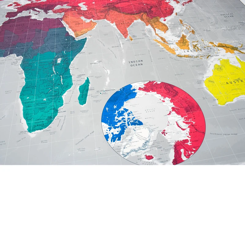 The Future Mapping Company Magnetic Huge Future Map v.3 World Map (196