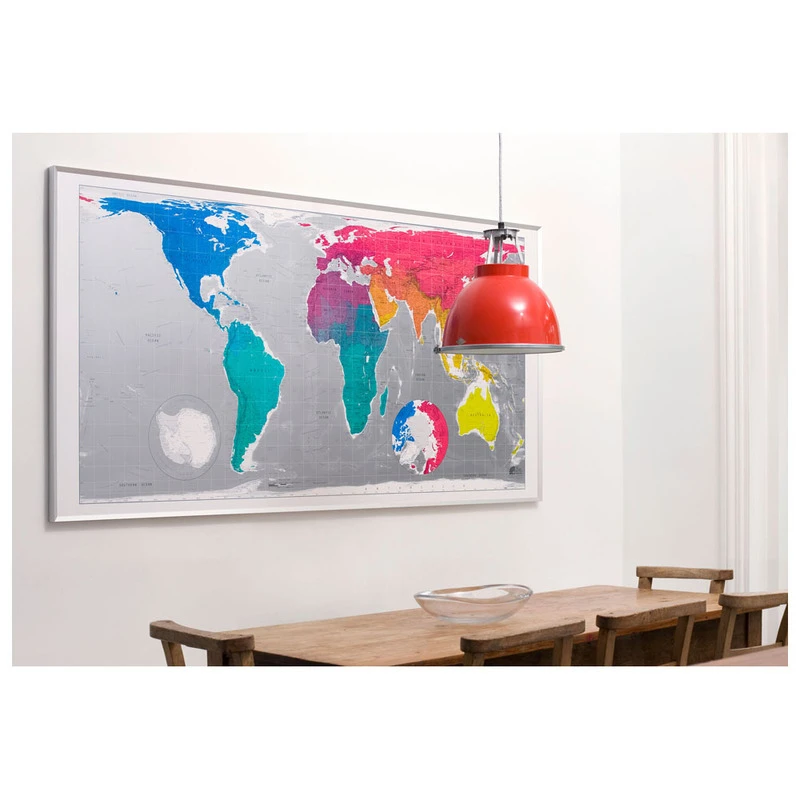 The Future Mapping Company Magnetic Huge Future Map v.3 World Map (196