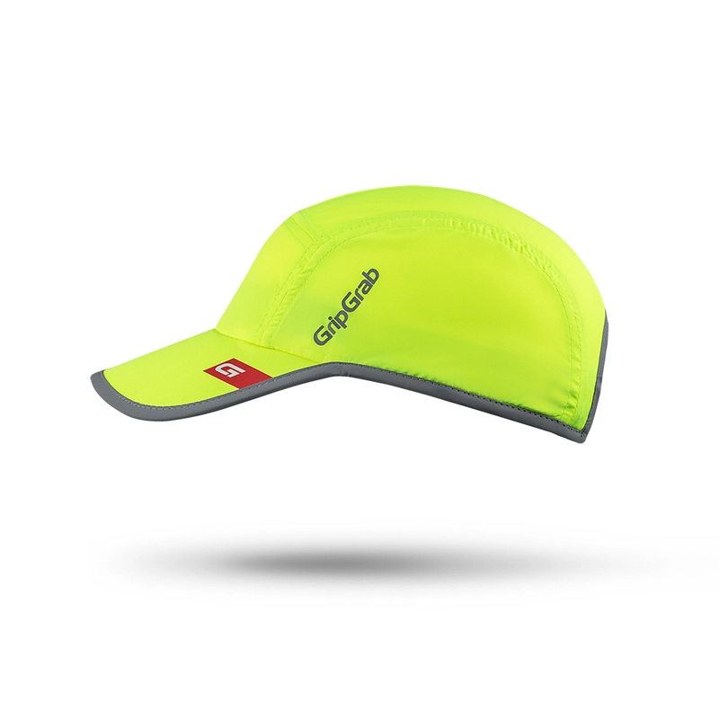 GripGrab Running Hi-Vis Cap (Fluorescent Yellow) | Sportpursuit.com