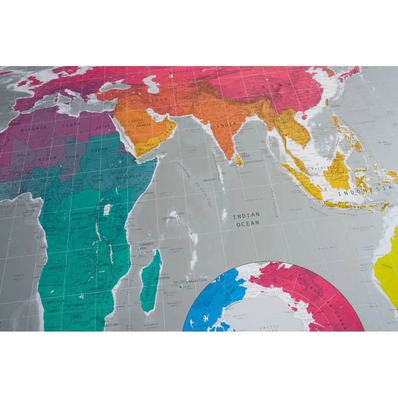 The Future Mapping Company Magnetic Huge Future Map v.3 World Map (196