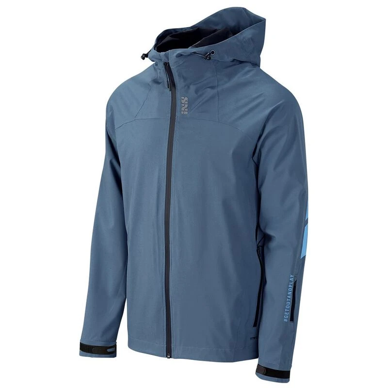 iXS Mens Carve All-Weather Jacket (Ocean) | Sportpursuit.com
