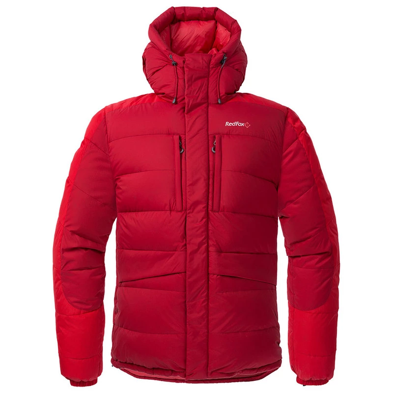 RedFox Extreme Pro Down Jacket (Wine Red/Dark Red) | Sportpursuit.com