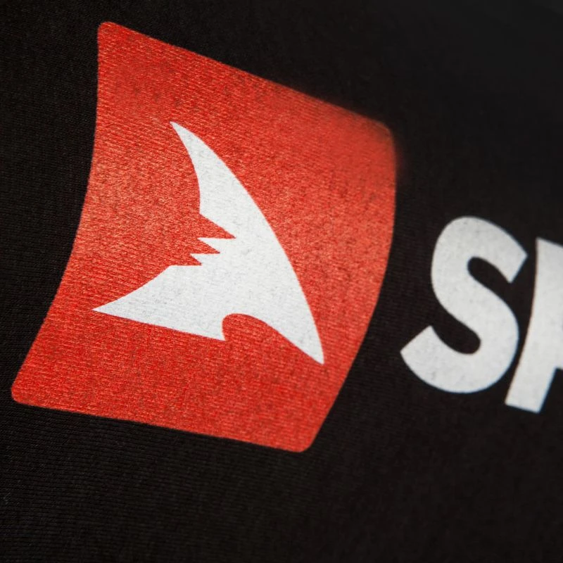 SportPursuit Mens Sportpursuit Side Logo Bamboo T-Shirt (Black) | Spor