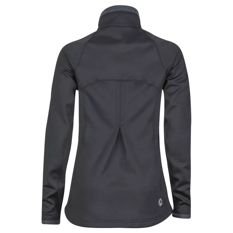 Marmot Womens Wanderer Fleece Jacket (Black) | Sportpursuit.com