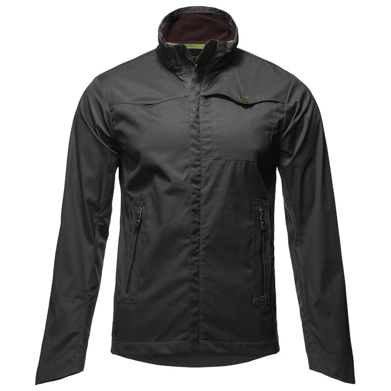 Vulpine Mens Harrington V4 Rain Jacket (Charcoal) | Sportpursuit.com