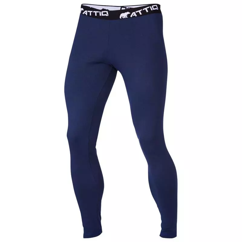 Attiq Mens Meryl Skinlife Tights (Navy) | Sportpursuit.com