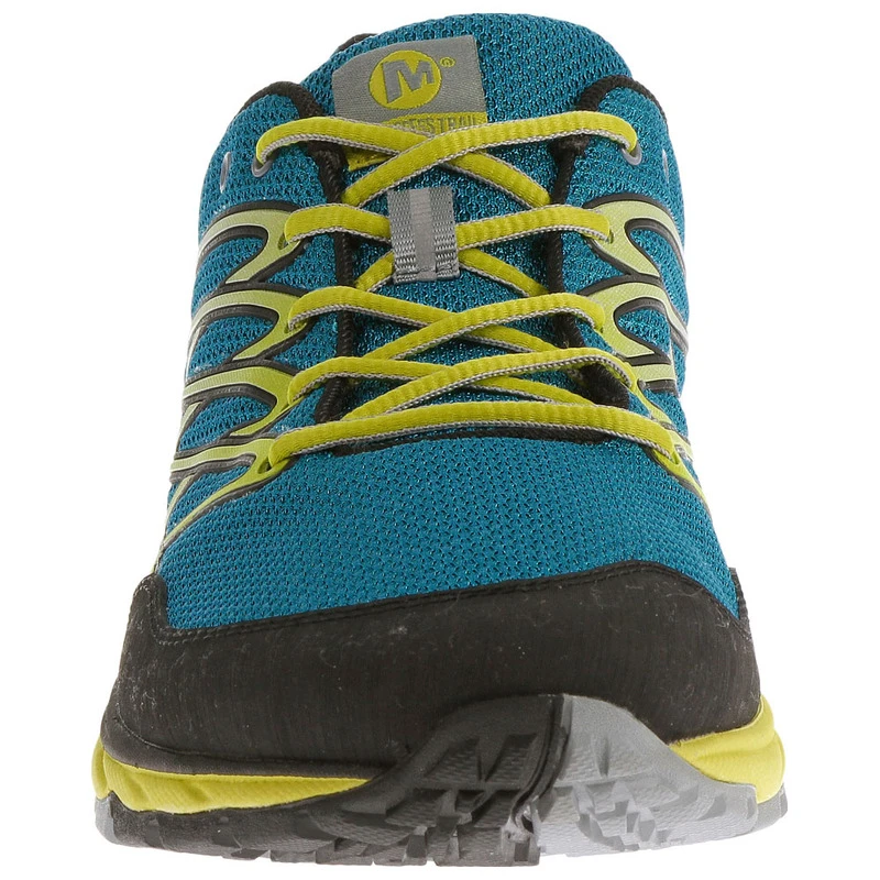 Merrell Mens Bare Access Trail Shoes (Racer Blue/Bright Yellow) | Spor