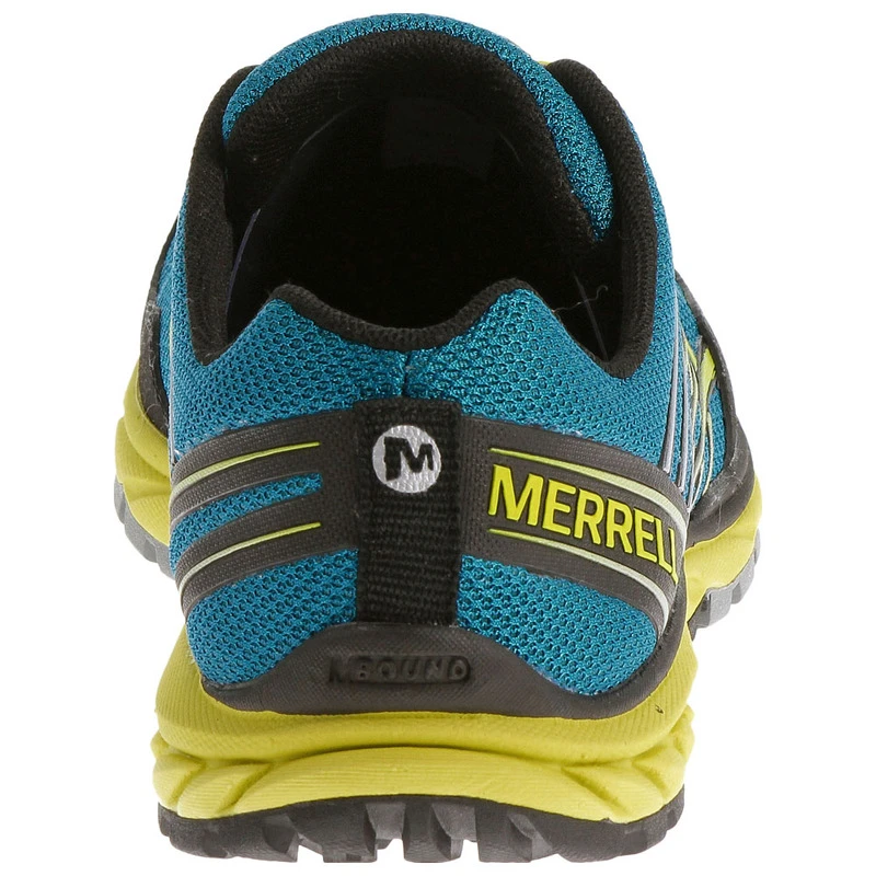 Merrell Mens Bare Access Trail Shoes (Racer Blue/Bright Yellow) | Spor