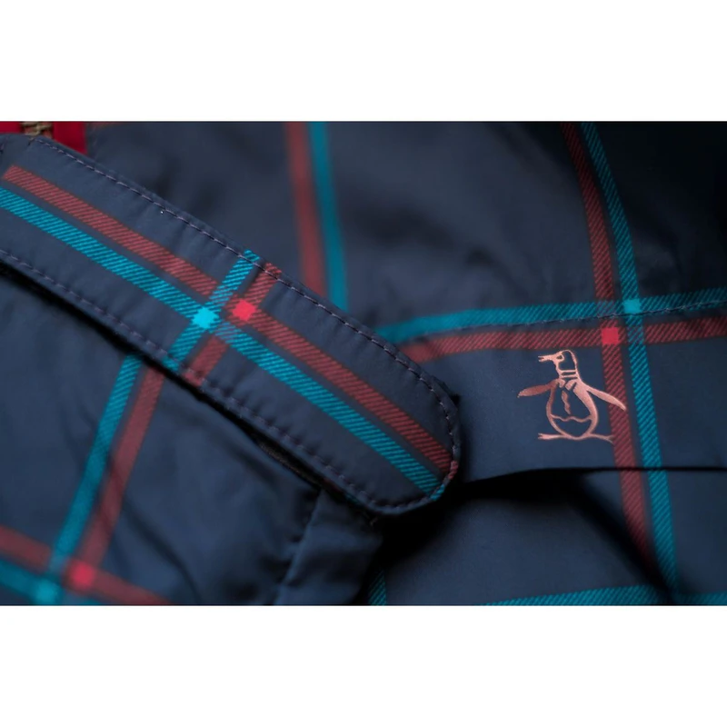 Original Penguin Mens 3-D Swim Ratner Jacket (Dark Sapphire) | Sportpu