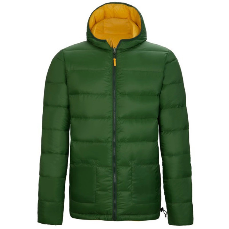 Lupaco Mens Reversible Down Jacket (Yellow/Green) | Sportpursuit.com