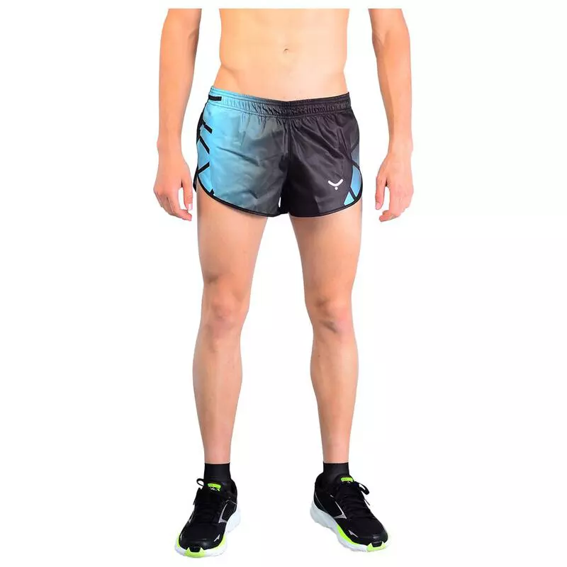 Taymory Mens Maze Shorts (Black/Blue) | Sportpursuit.com
