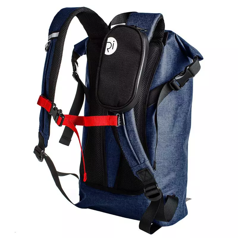 Rivelo Coombe 18L Dry Rucksack (Navy/Red) | Sportpursuit.com