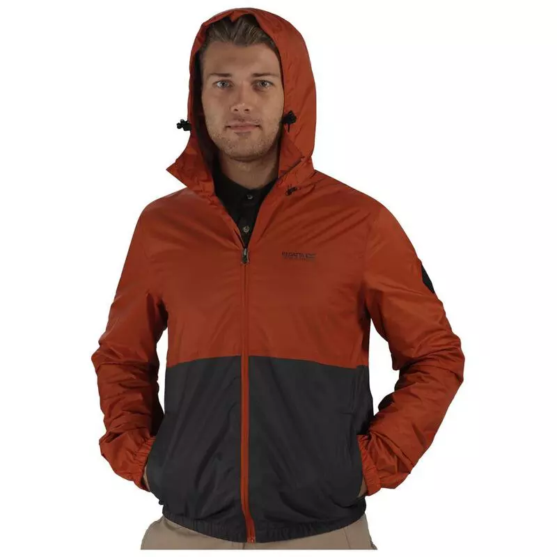 Regatta Mens Akka Jacket (Burnt Orange/Iron) | Sportpursuit.com