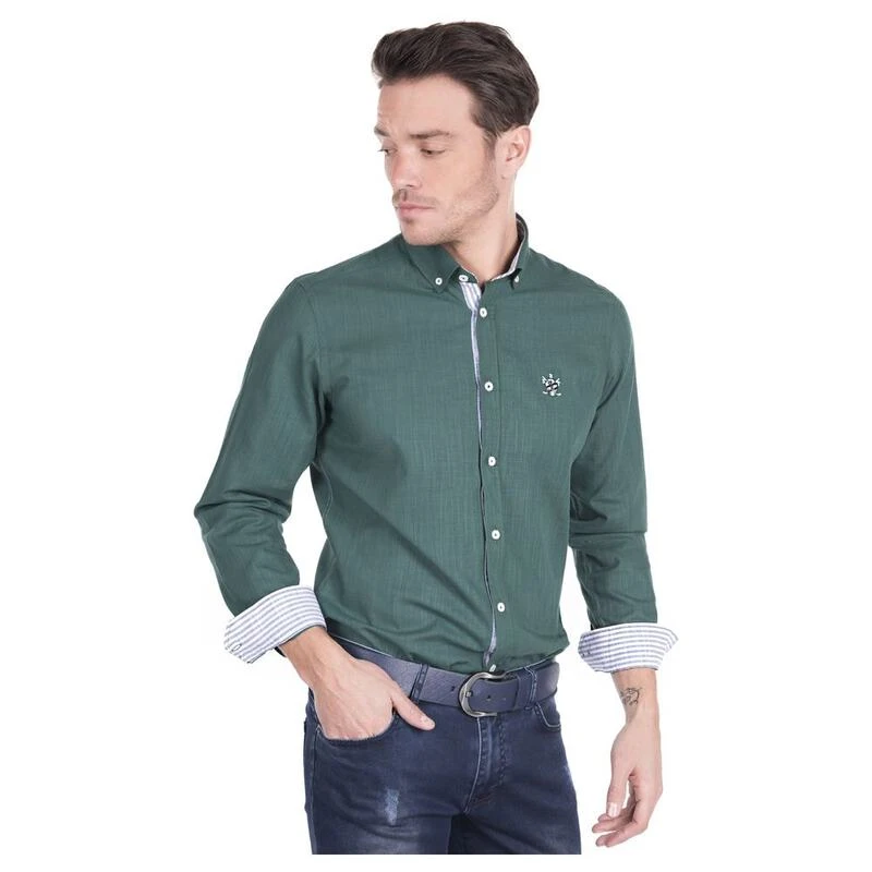 Sir Raymond Tailor Mens Couch Shirt (Green) | Sportpursuit.com