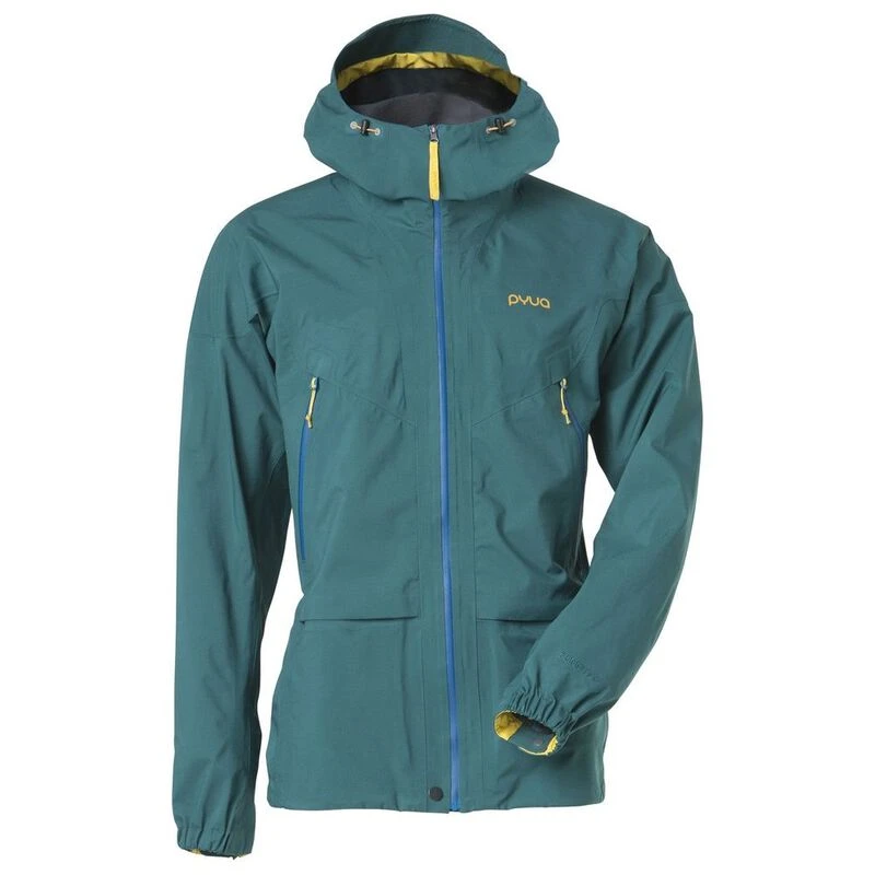 Pyua Mens Breakout Shell Jacket (Teal Green) | Sportpursuit.com