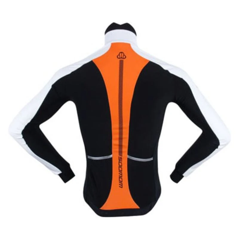 Soomom Mens Toby Jacket (Black/Orange) | Sportpursuit.com
