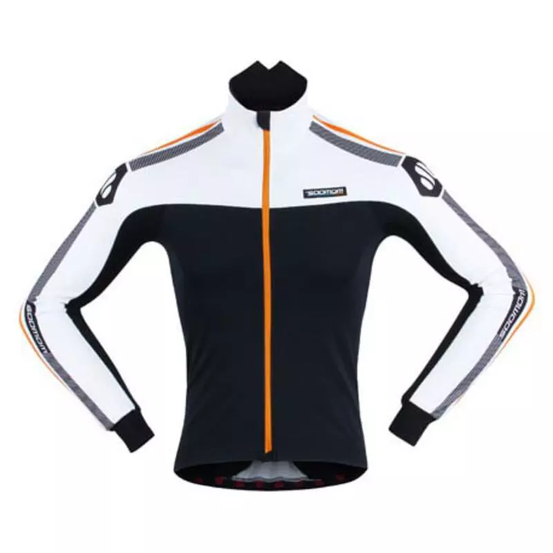 Soomom Mens Toby Jacket (Black/Orange) | Sportpursuit.com