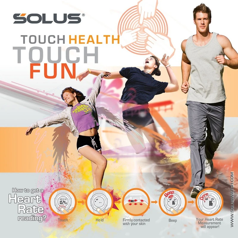 Solus Team Sports 320 Digital Watch (Blue) | Sportpursuit.com