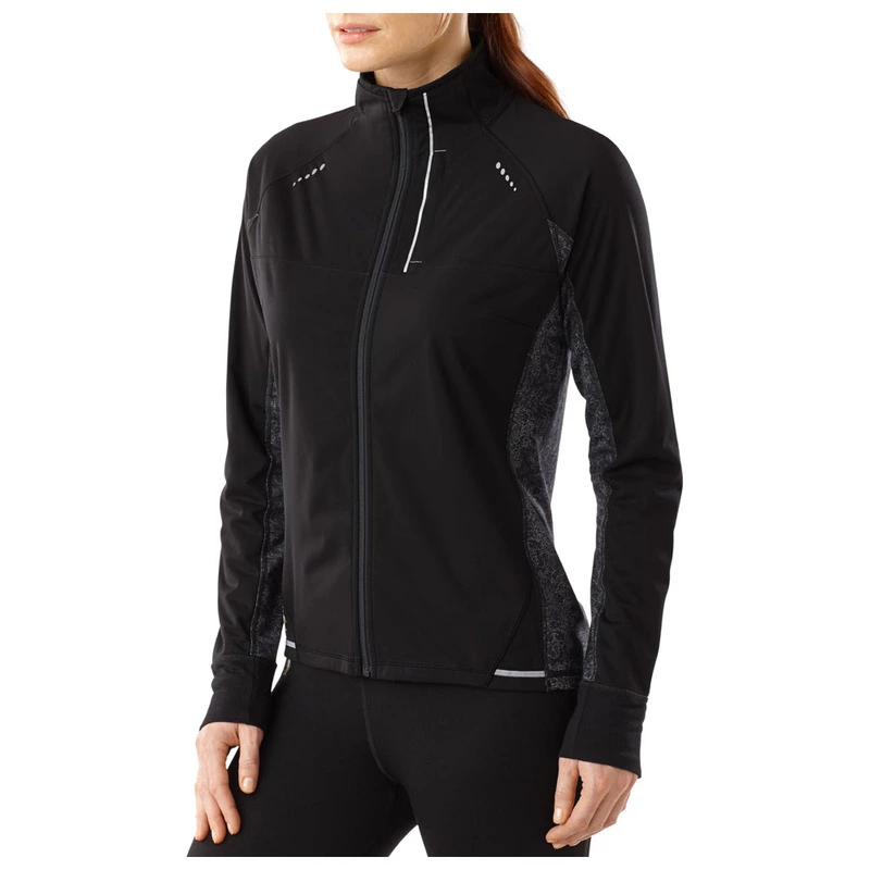 Smartwool Womens PHD Divide Jacket (Black/Black) | Sportpursuit.com
