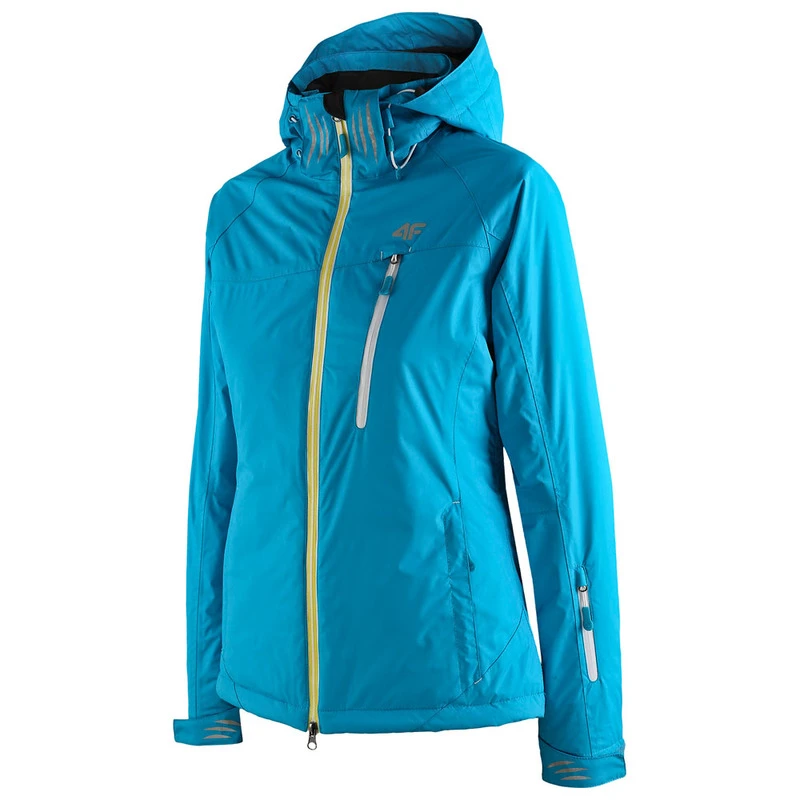 4F Womens Aquatech 5000 Ski Jacket (Turquoise) | Sportpursuit.com