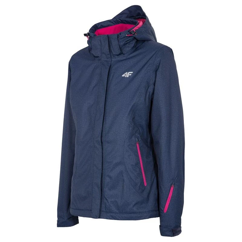 4F Womens Aquatech 5000 Ski Jacket (Dark Navy) | Sportpursuit.com