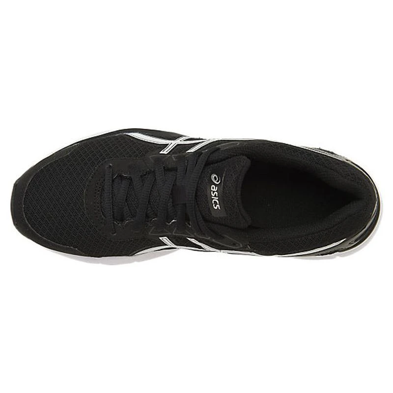 Asics Womens Gel Galaxy 9 Shoes Black White Snow Sportpursuit