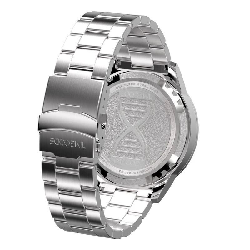 TimeCode Mens Chip 1958 Watch (Metallic/Metallic/Blue) | Sportpursuit.