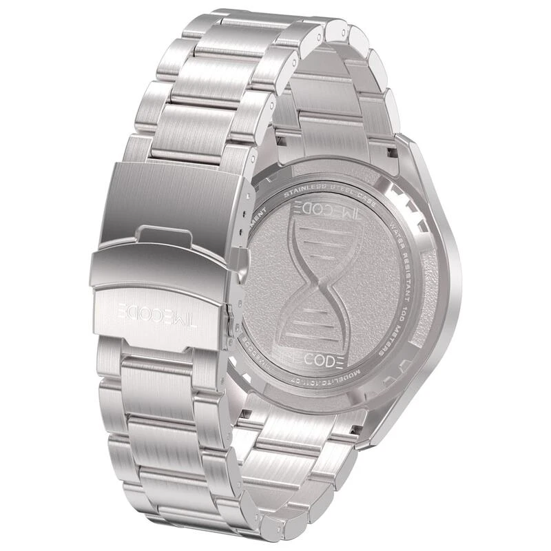 TimeCode Mens Sputnik 1957 Watch (Metallic/Metallic/Grey Camouflage)