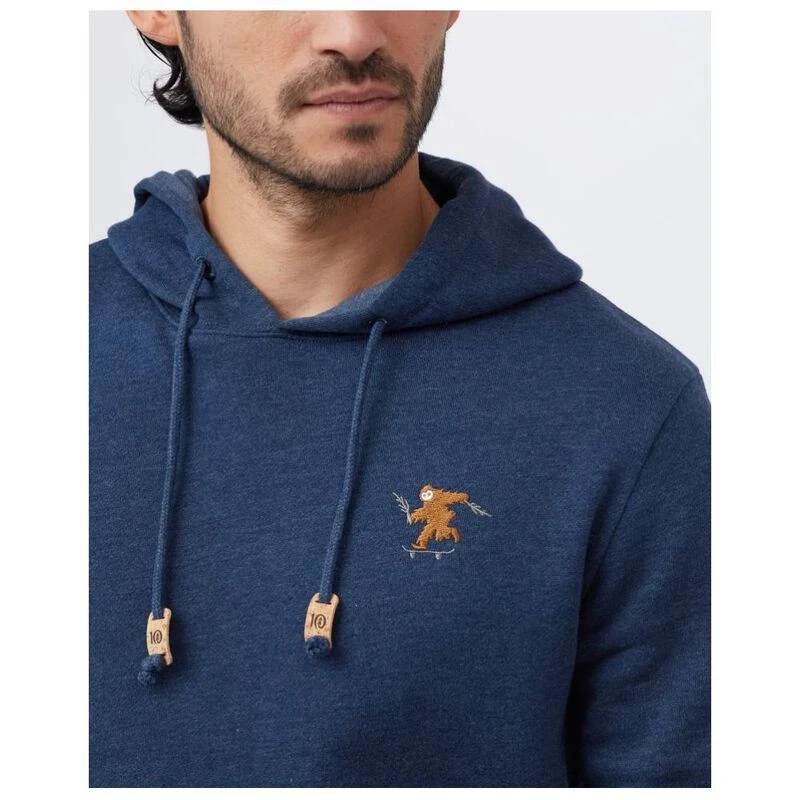 tentree Mens Sasquatch Hoodie (Dress Blue Heather) | Sportpursuit.com