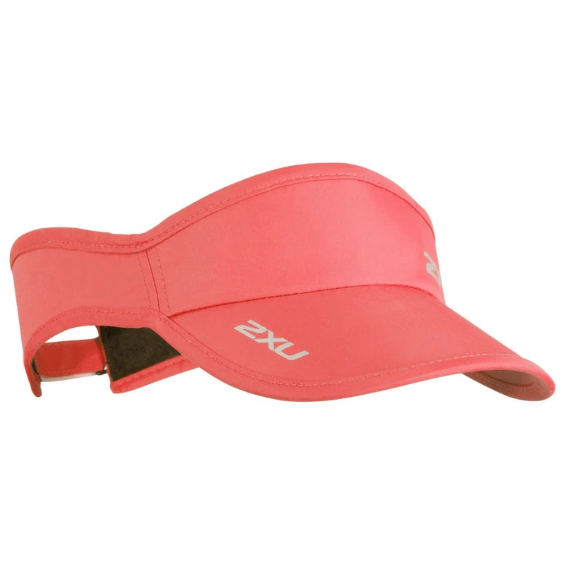 2XU Run Visor (Pink Glow/ Pink Glow) | Sportpursuit.com