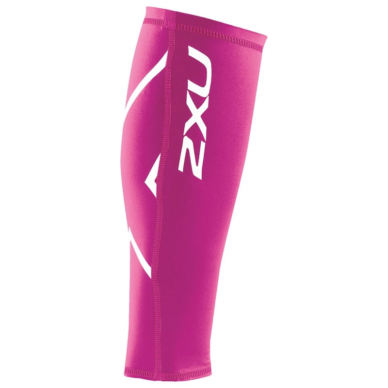 2XU Compression Calf Guard (Hot Pink) | Sportpursuit.com